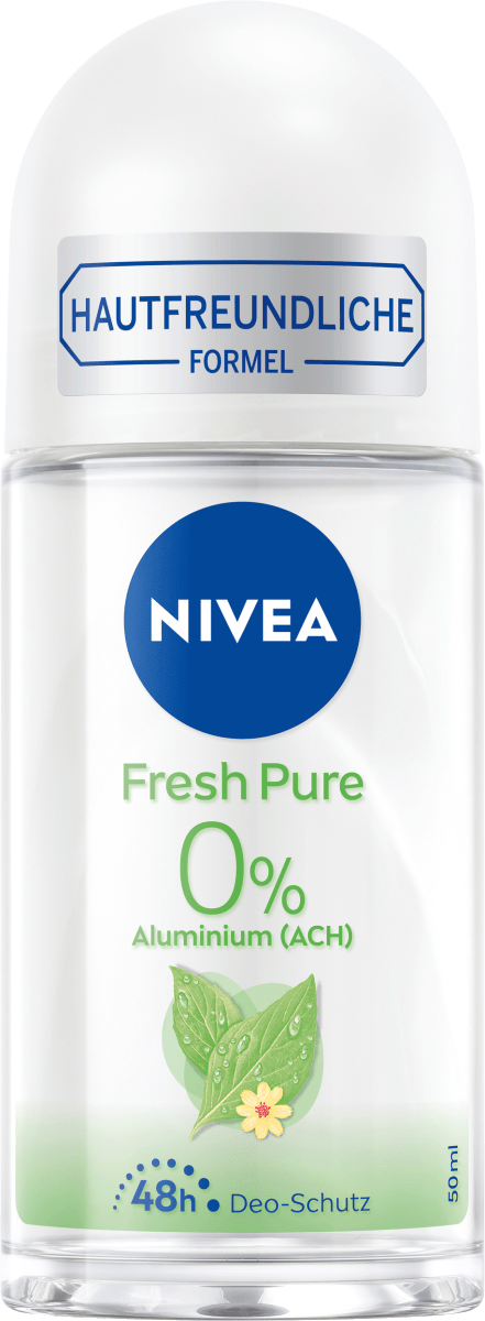 NIVEA Deo Roll-on fresh pure, 50 ml dauerhaft günstig online kaufen | dm.de