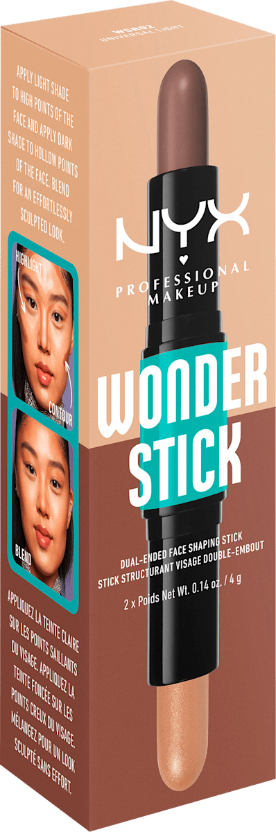 NYX PROFESSIONAL MAKEUP Contouringstift Wonder Dual Face Lift Universal ...