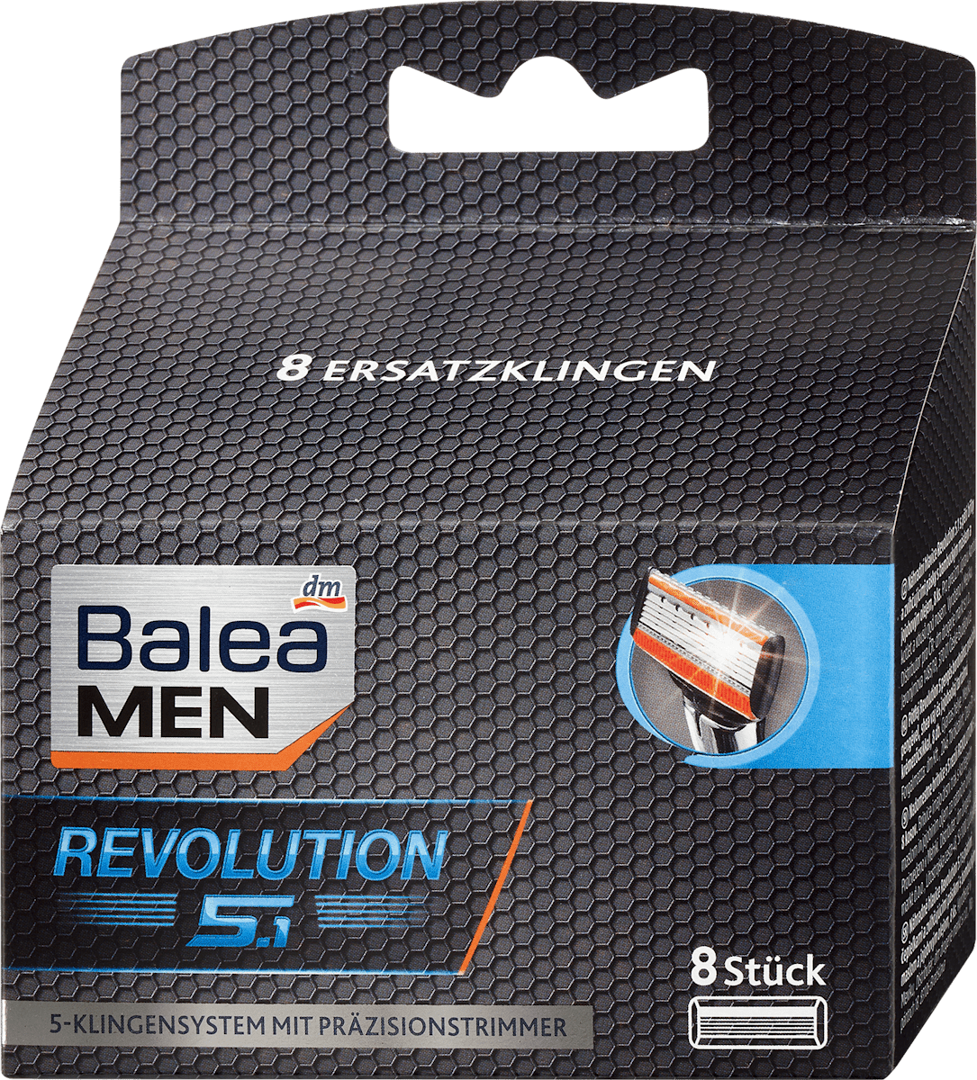 Balea MEN Rasierklingen, Revolution 5.1, 8 St dauerhaft günstig online ...