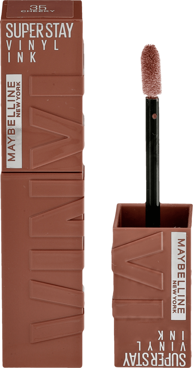 Maybelline New York Pomadka do ust Super Stay Vinyl Ink CHEEKY 35, 4,2 ...