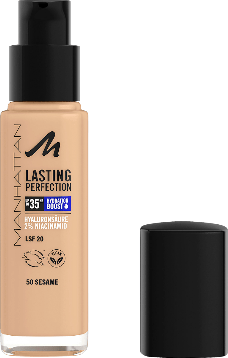 MANHATTAN Cosmetics Foundation Lasting Perfection 50 Sesame, 30 ml | dm.at