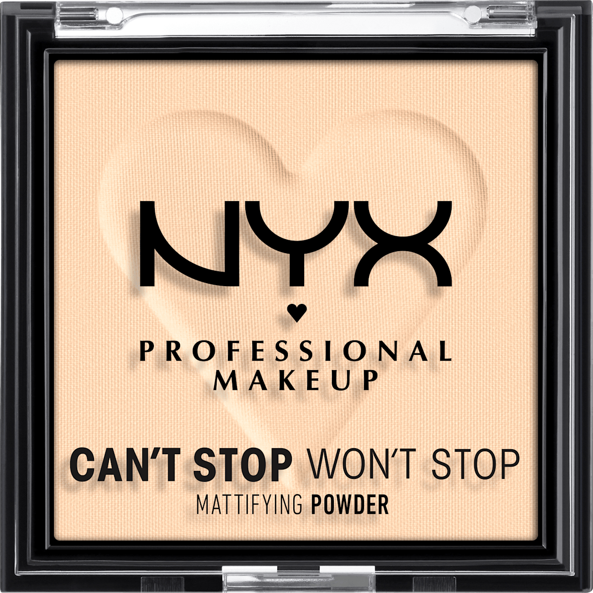 NYX PROFESSIONAL MAKEUP Puder Can't Stop Won't Stop Mattifying Fair 01 ...