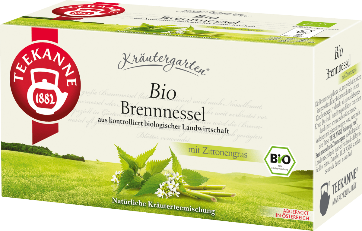 Teekanne Kräutertee Kräutergarten Bio Brennessel, 36 g | dm.at