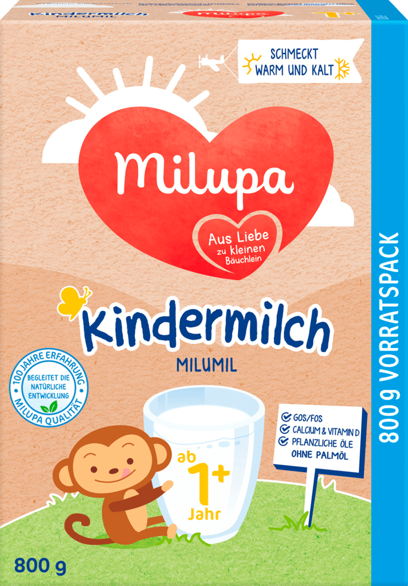 Milupa Kindermilch milumil ab 1 Jahr, 800 g | dm.at