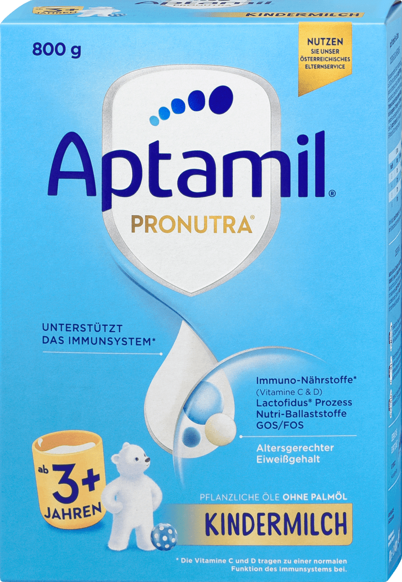 Aptamil Kindermilch Pronutra ab 3 Jahren, 800 g | dm.at