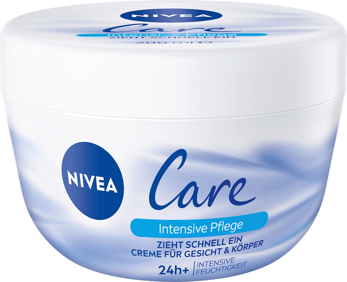 NIVEA Pflegecreme Care intensive Feuchtigkeit, 200 ml dauerhaft günstig ...