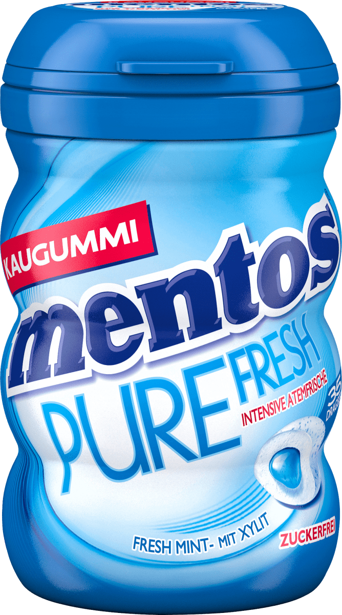 Mentos Kaugummi, Pure Fresh Mint, zuckerfrei (35 Stück), 70 g dauerhaft günstig online kaufen ...