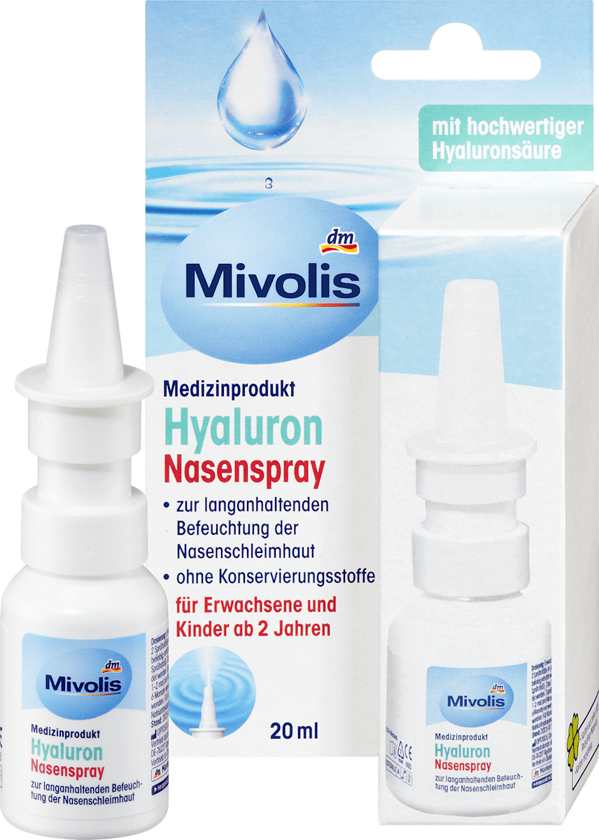 Mivolis Spray nazal cu Hyaluron, 20 ml cumpără întotdeauna ieftin pe ...