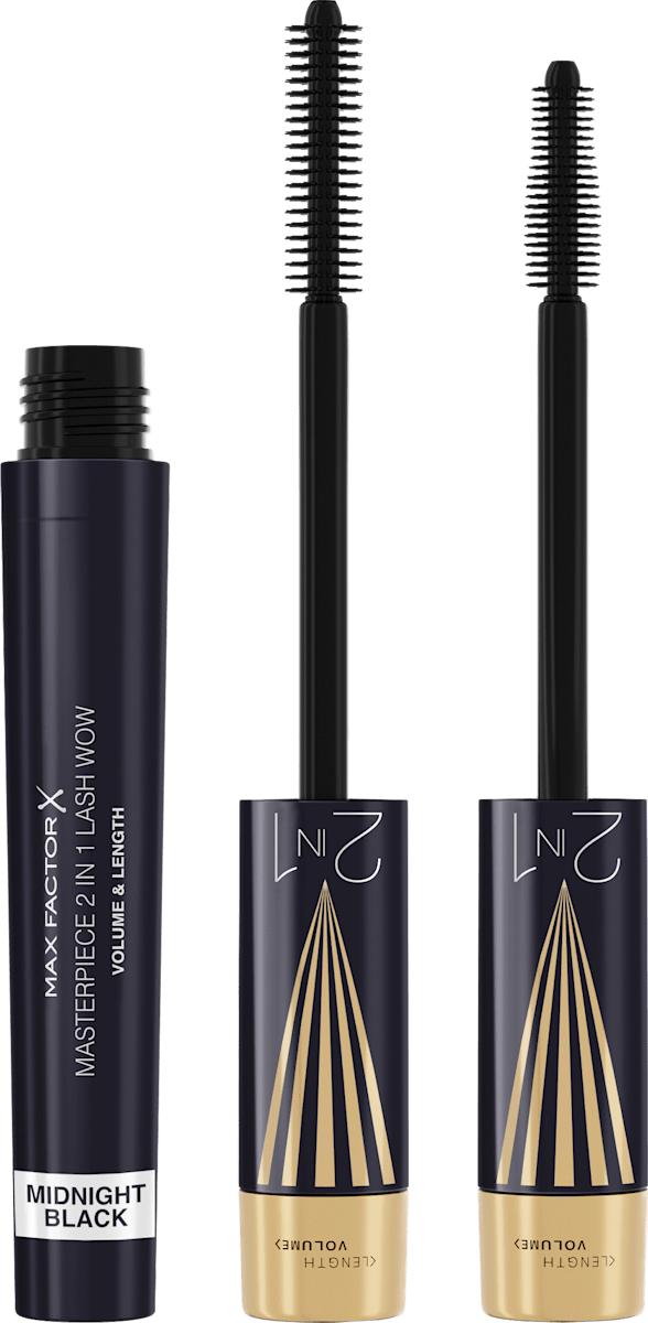 MAX FACTOR Maskara Masterpiece 2 in 1 Lash Wow Volume & Length ...
