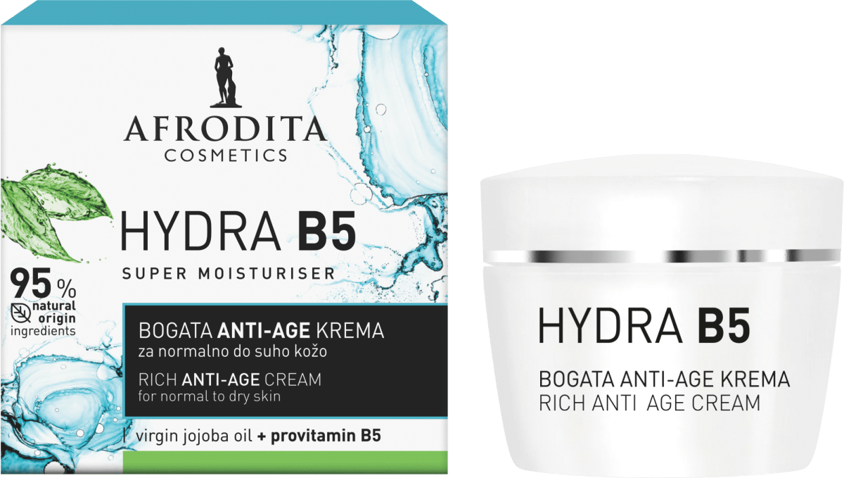 AFRODITA HYDRA B5 bogata anti-age krema za lice, 50 ml | dm.rs
