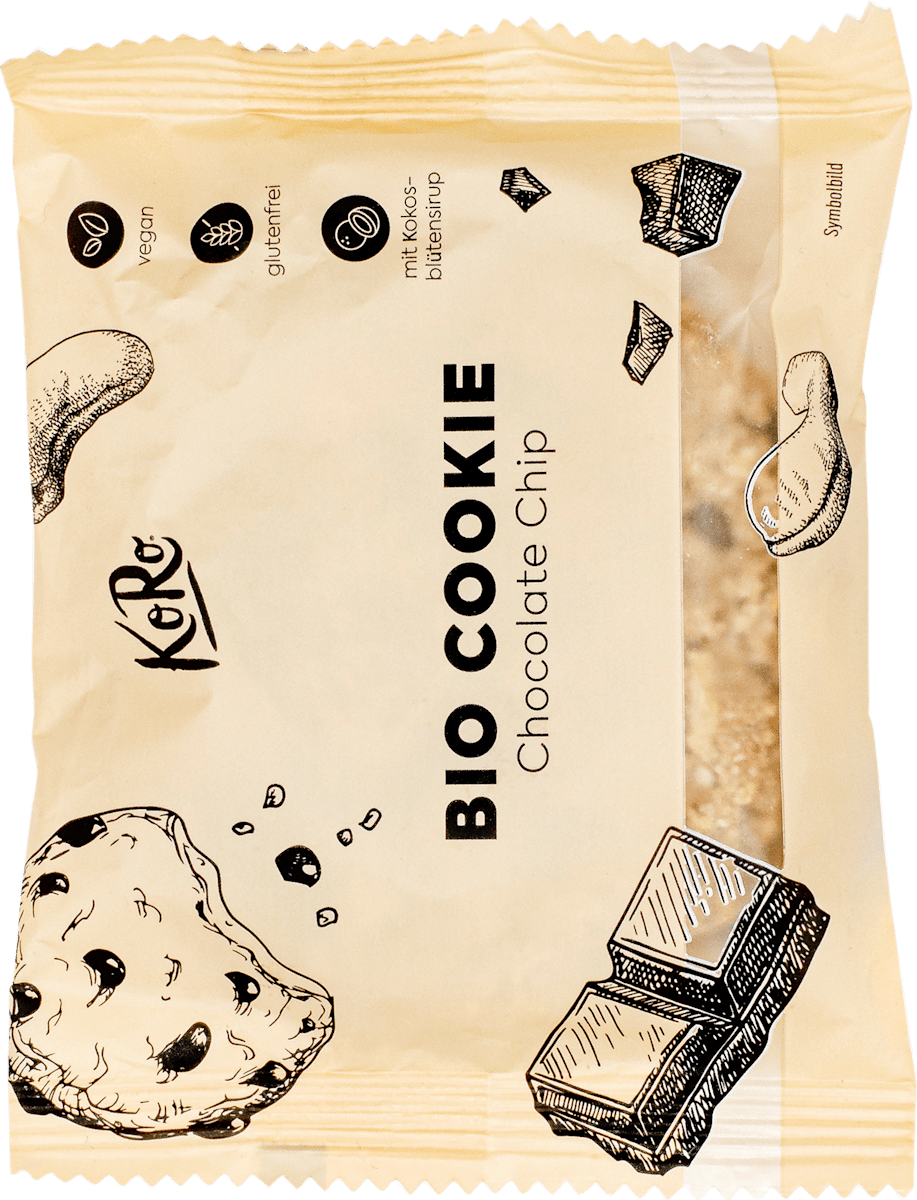 KoRo Bio Cookie mit Schokoladenstückchen, 50 g | dm.at