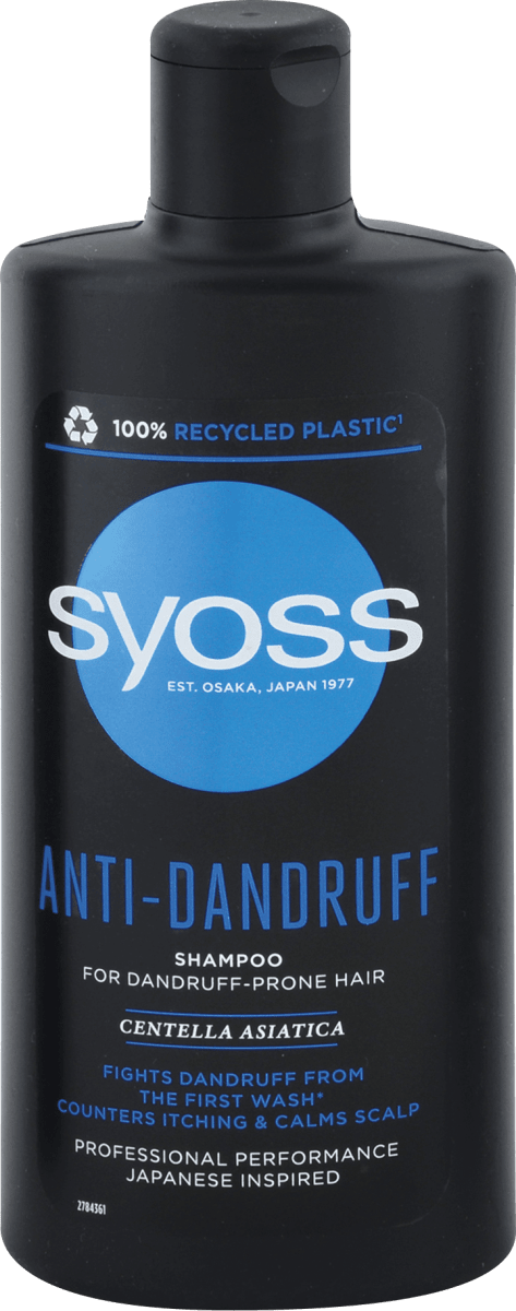 syoss Šampón proti lupinám Anti-Dandruff, 440 ml | mojadm.sk