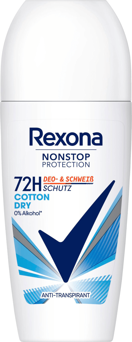 Rexona Antitranspirant Deo Roll-on Nonstop Protection Cotton Dry, 50 ml ...