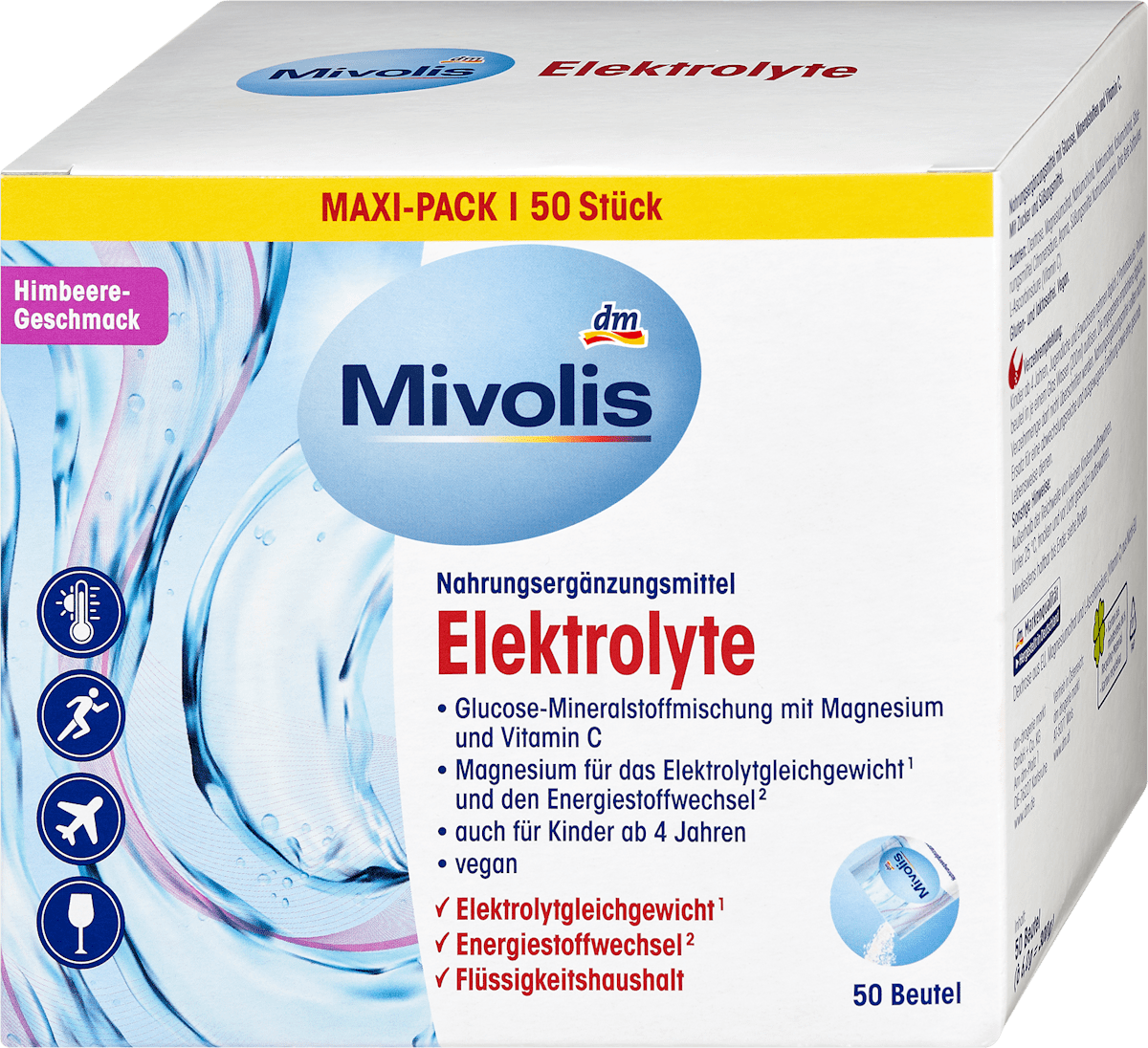Mivolis Elektrolyte 50 Beutel, 300 g dauerhaft günstig online kaufen | dm.de
