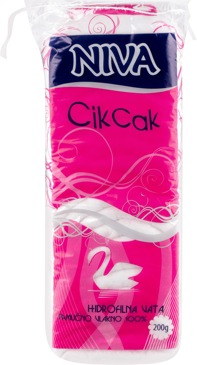 NIVA Cik Cak - HIDROFILNA VATA, 200 g | dm.rs