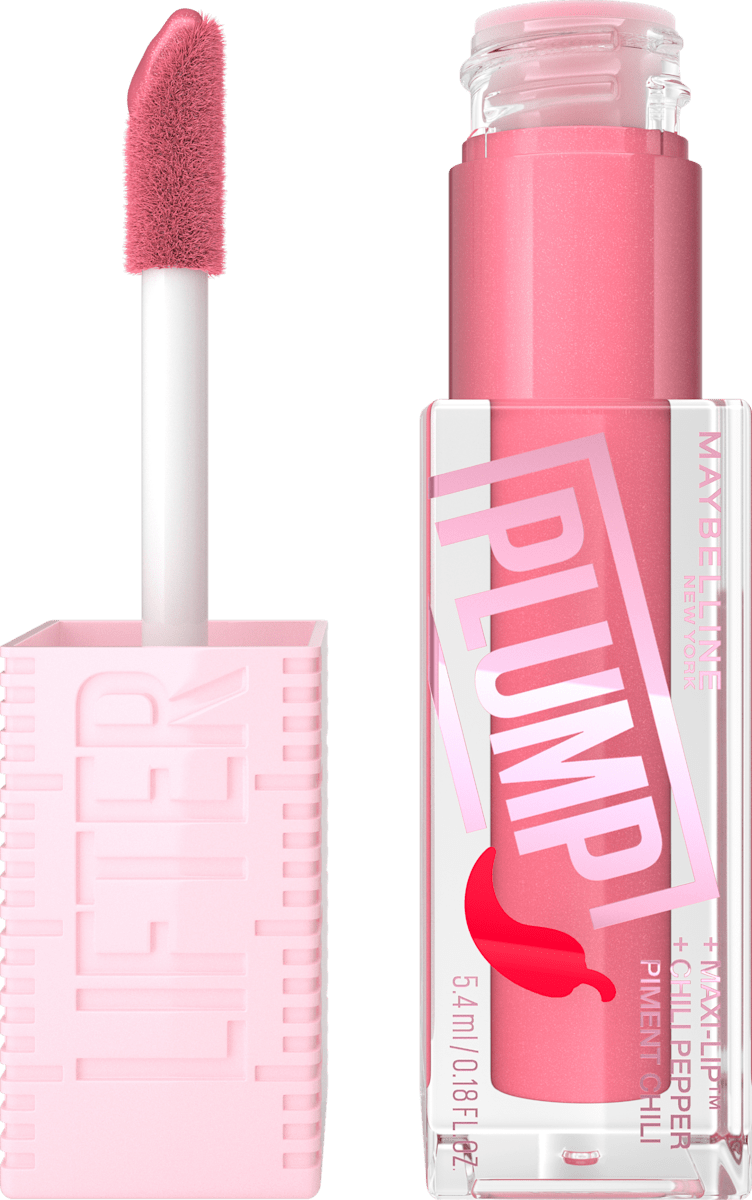 Maybelline New York Lipgloss Lifter Plump 001 Blush Blaze, 5,4 ml | dm.at