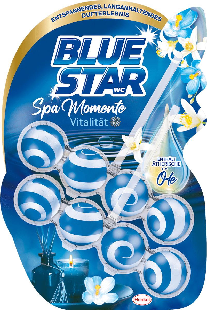 BLUE STAR WC-Stein Spa Momente Vitalität, 104 g | dm.at