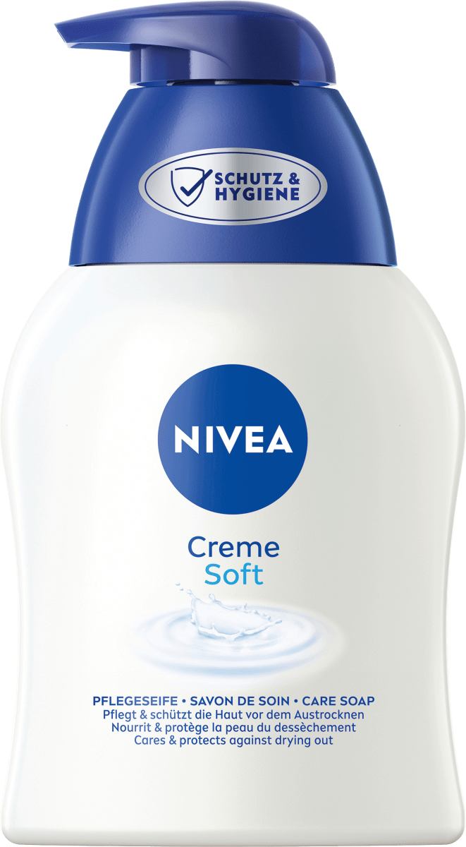 NIVEA Flüssigseife Creme soft, 250 ml dauerhaft günstig online kaufen ...