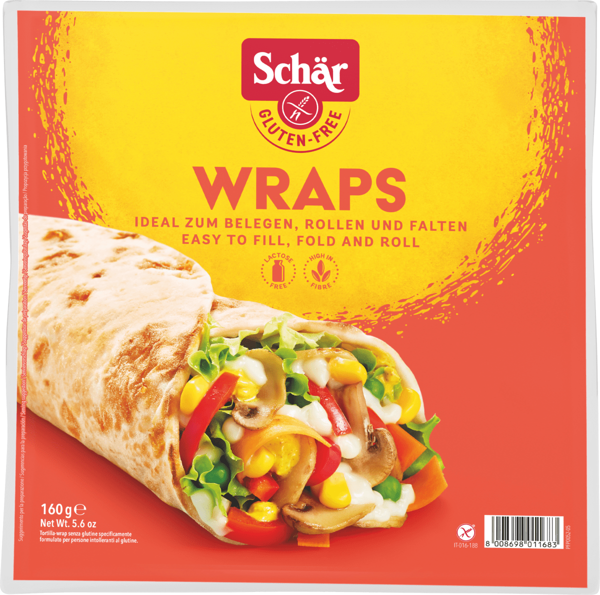 Schär Wraps (2 Stück), glutenfrei, 160 g dauerhaft günstig online ...