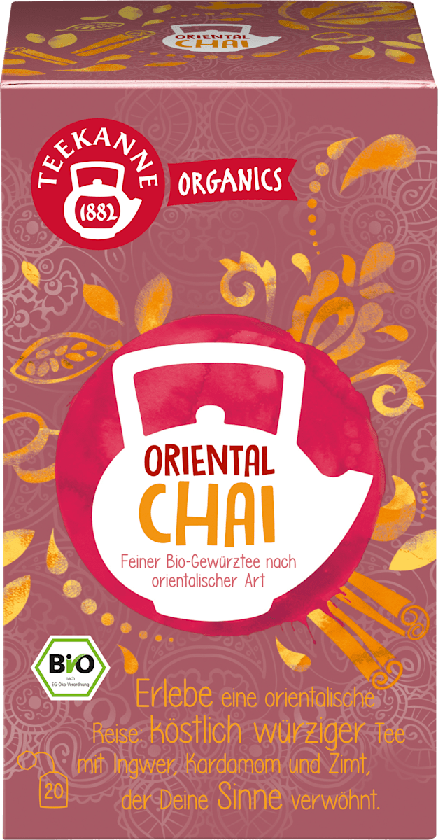 Teekanne Gewürztee Oriental Chai, 36 g | dm.at