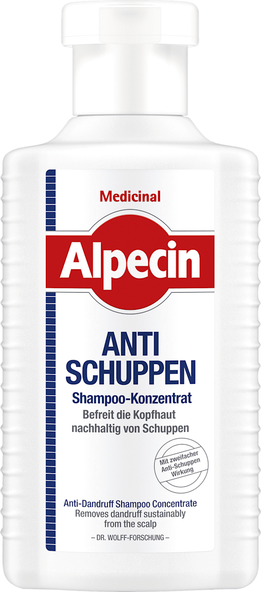 Alpecin Shampoo-Konzentrat Medicinal Anti-Schuppen, 200 ml dauerhaft ...