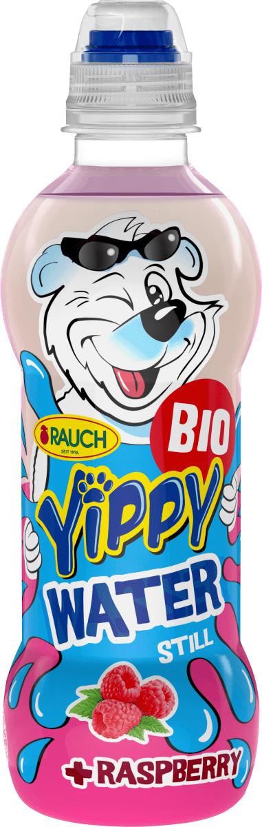 RAUCH YIPPY Erfrischungsgetränk Yippy Water still Raspberry Bio, 330 ml ...