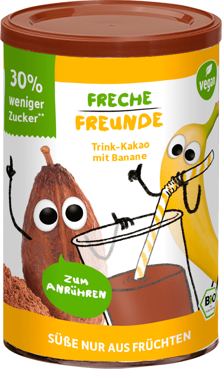 Freche Freunde Kakaopulver, Trink-Kakao mit Banane, 250 g dauerhaft günstig online kaufen | dm.de