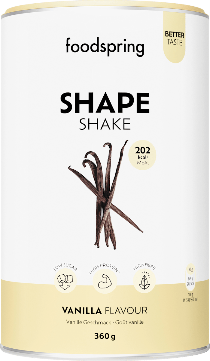 foodspring Diät Shake, Shape Shake Vanille, 360 g dauerhaft günstig ...