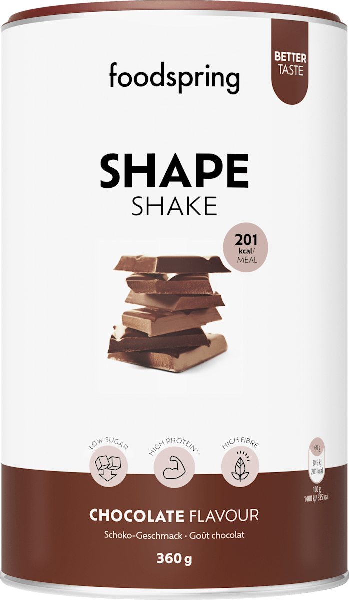 foodspring Diät Shake, Shape Shake Schokolade, 360 g dauerhaft günstig ...