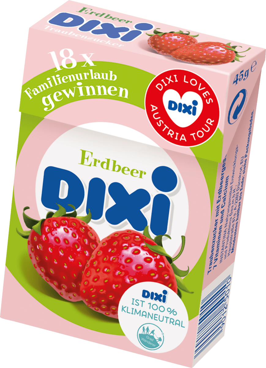 Dixi Traubenzucker sortiert, 45 g | dm.at