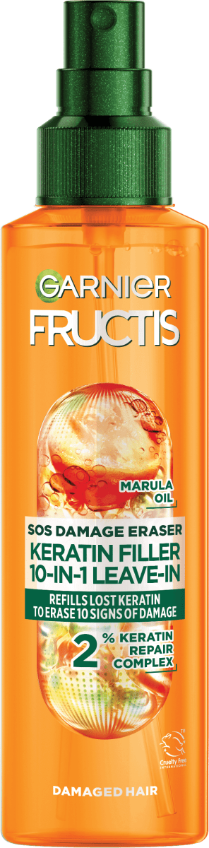 GARNIER FRUCTIS Спрей за коса SOS Keratin 10в1, 150 ml | dm България