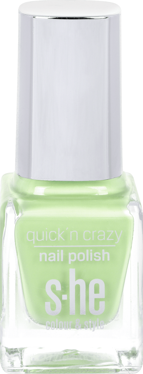 s-he colour&style lak na nehty quick´n crazy 323/817, 7 ml | dm.cz