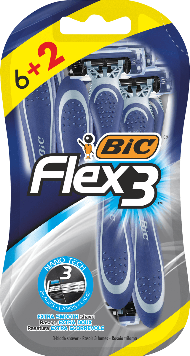 BIC Flex 3 brijač, 8 kom. trajno povoljna online kupnja | dm.hr
