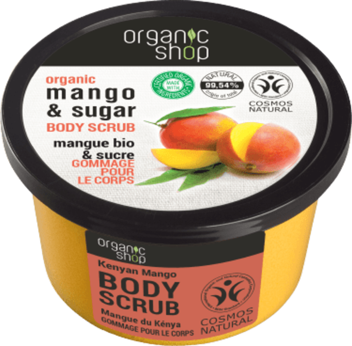 organic shop Piling za tijelo Kenyan Mango, 250 ml | dm.hr