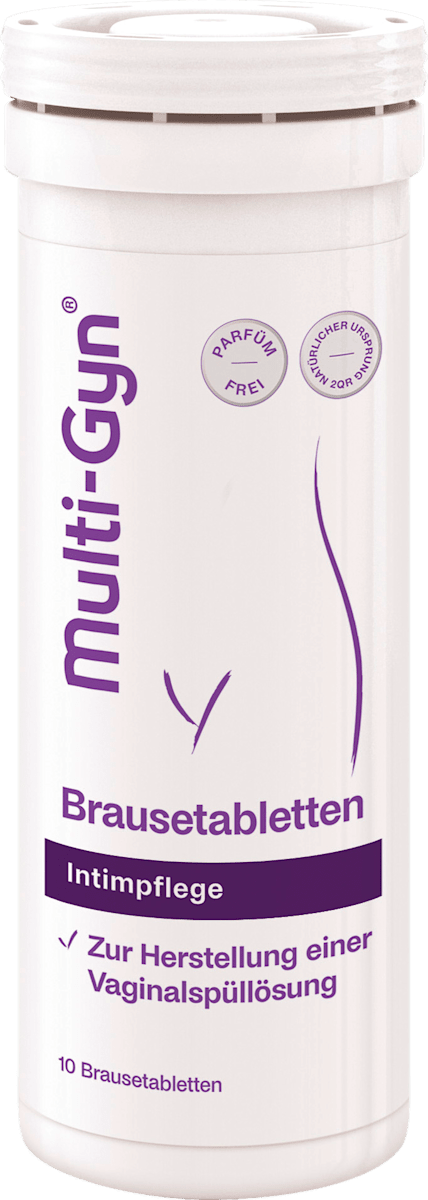 Multi-Gyn Brausetabletten zur Vaginalspüllösung, 10 St dauerhaft günstig online kaufen | dm.de
