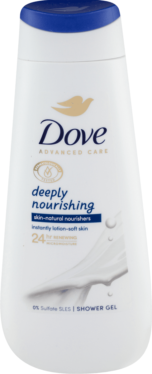 Dove ADVANCED CARE deeply nourishing gel za tuširanje, 400 ml | dm.rs