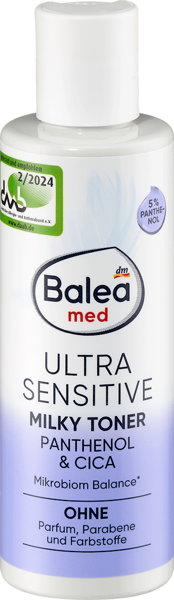 Balea med Milky Toner Ultra Sensitive, 100 ml dauerhaft günstig online ...