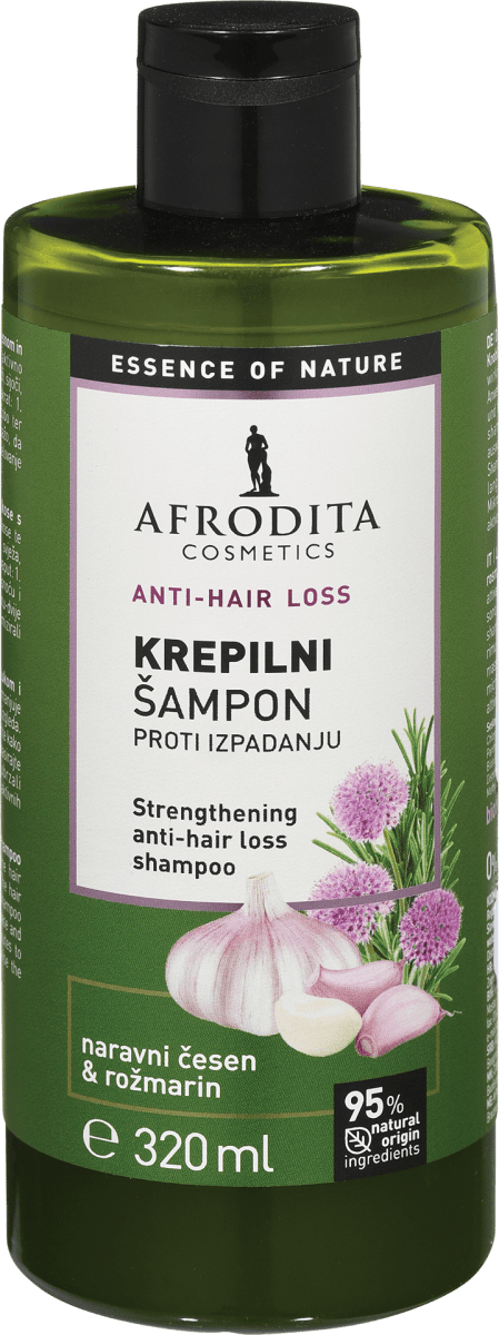 AFRODITA Krepilni šampon proti izpadanju las Anti Hair Loss, 320 ml | dm.si