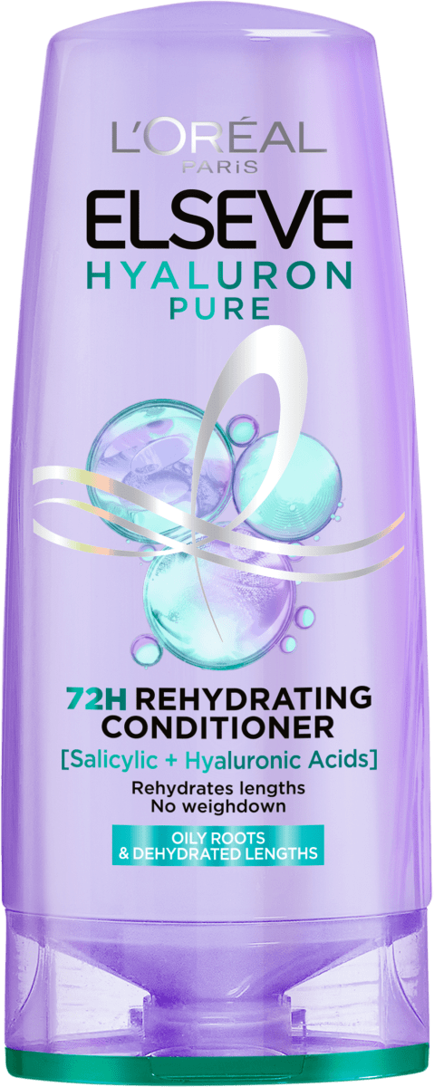 L’ORÉAL PARIS ELSEVE Hyaluron Pure Purifying regenerator za masno tjeme ...