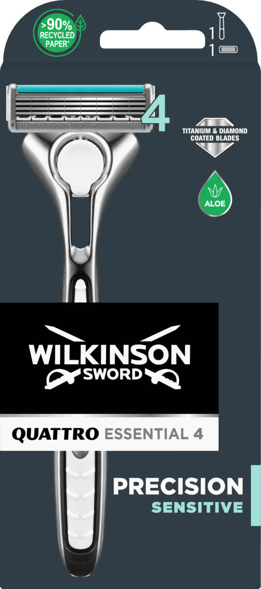 WILKINSON SWORD Quattro Presicion Sensitive brijač, 1 kom. | dm.hr