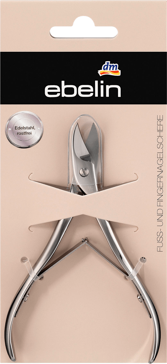 ebelin Kliešte na nechty z nerezovej ocele, 1 ks | mojadm.sk