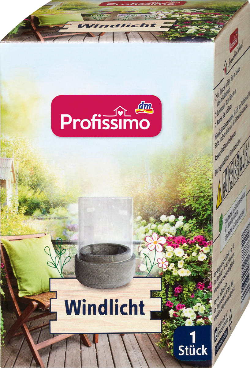 Profissimo Windlicht, 1 St dm Dauerpreis: Immergünstig einkaufen | dm.at
