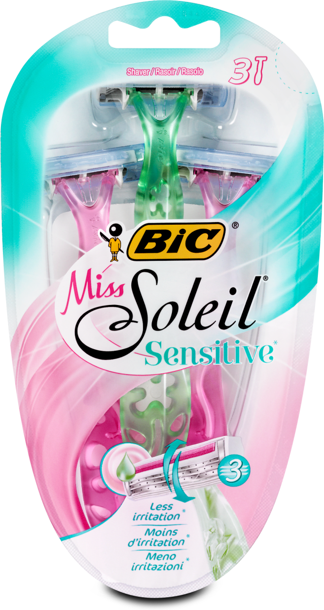 BIC Miss Soleil Sensitive ženski brijač, 3 kom | dm.rs