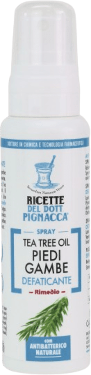 RICETTE DEL DOTT. PIGNACCA Tea tree oil spray defaticante Piedi e Gambe ...