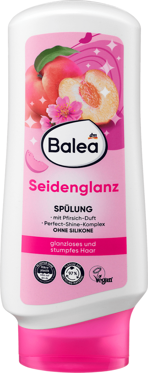 Balea Seidenglanz Spülung, 300 ml dm Dauerpreis: Immergünstig einkaufen ...