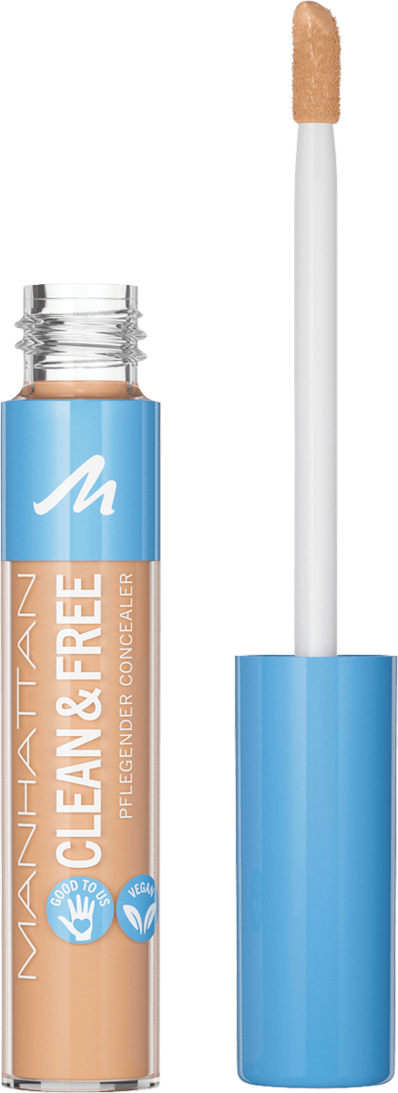 MANHATTAN Cosmetics Concealer Clean & Free 10 Fair, 7 ml dm Dauerpreis ...