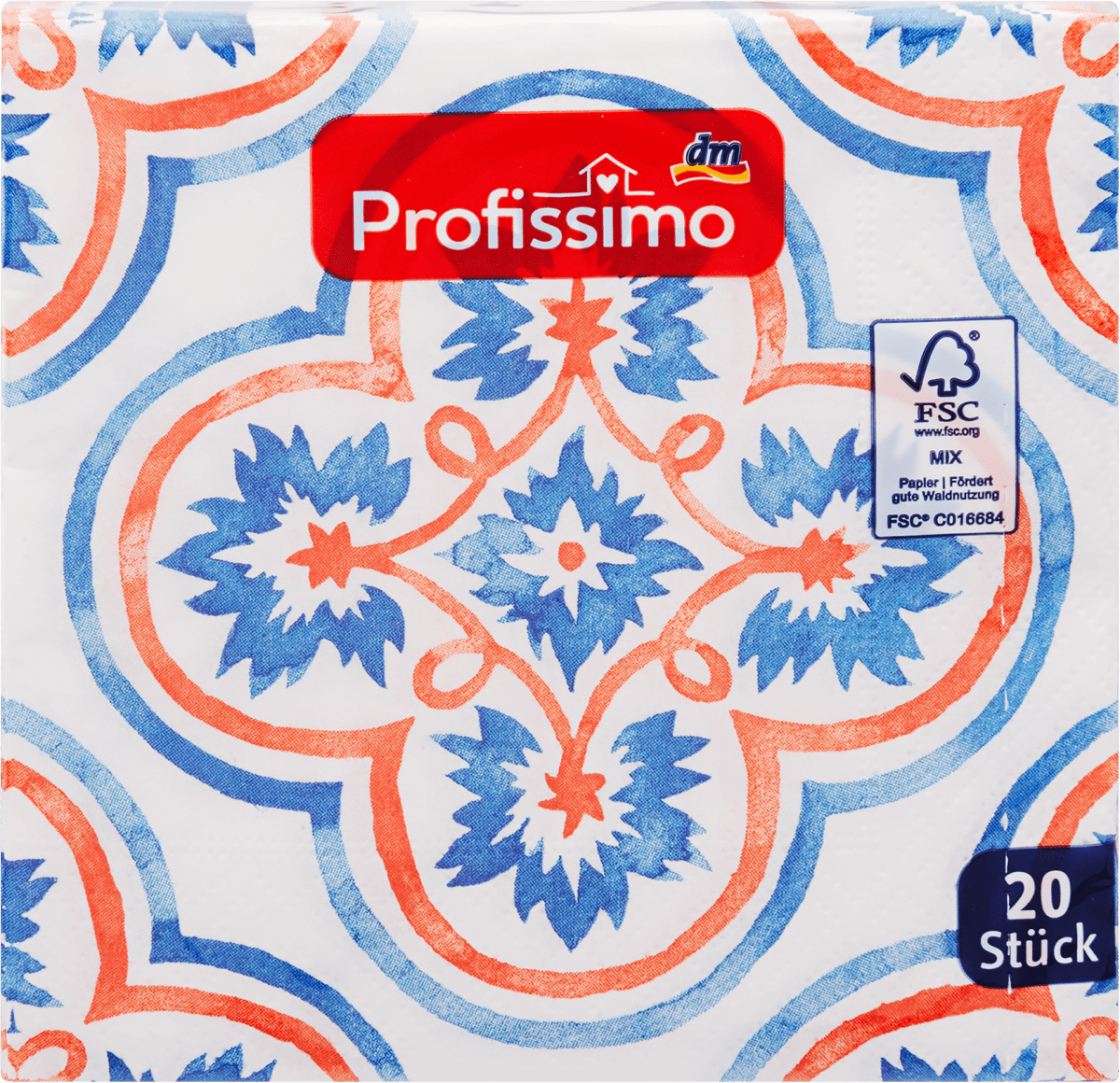 Profissimo Salvete 3-slojne ornamen, 20 kom | dm.rs