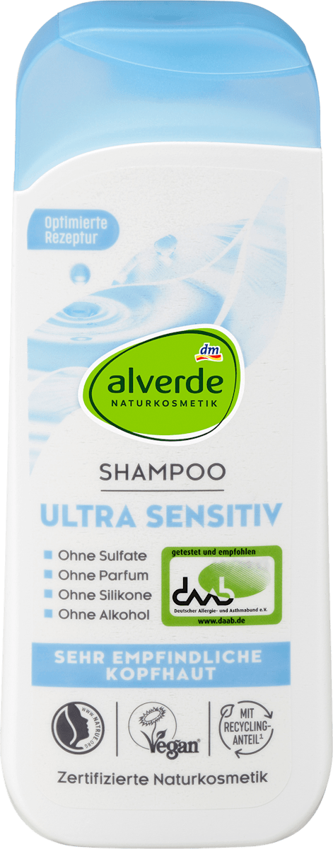 alverde NATURKOSMETIK Ultra Sensitiv šampon za kosu, 200 ml | dm.hr