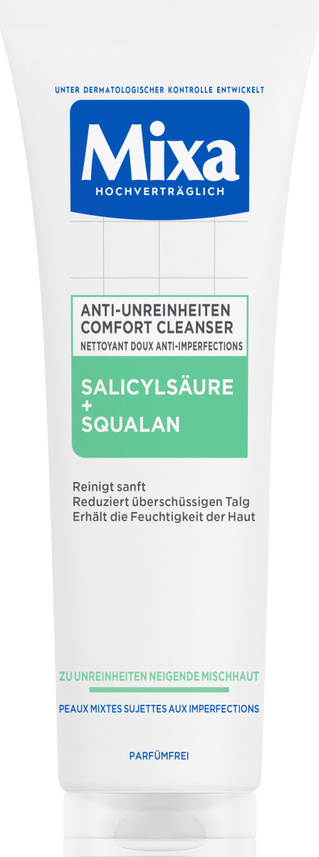 Mixa Reinigunsgel Cleanser Anti-Unreinheiten, 150 ml | dm.at