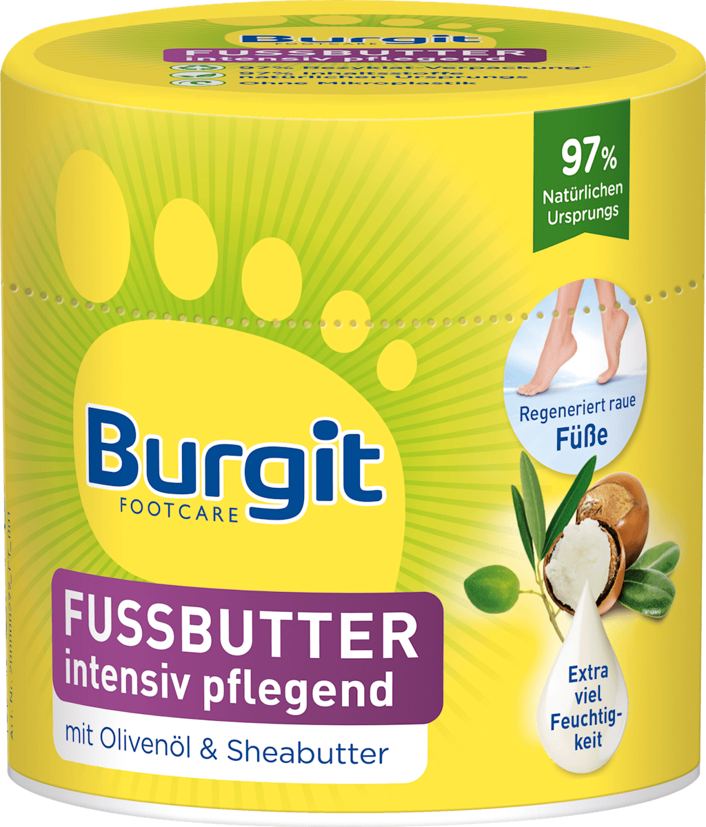 Burgit Fußbutter intensiv pflegend, 150 ml | dm.at